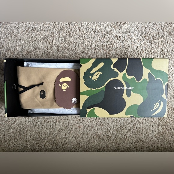 Bape | Shoes | Womens All White Bape Sta | Poshmark